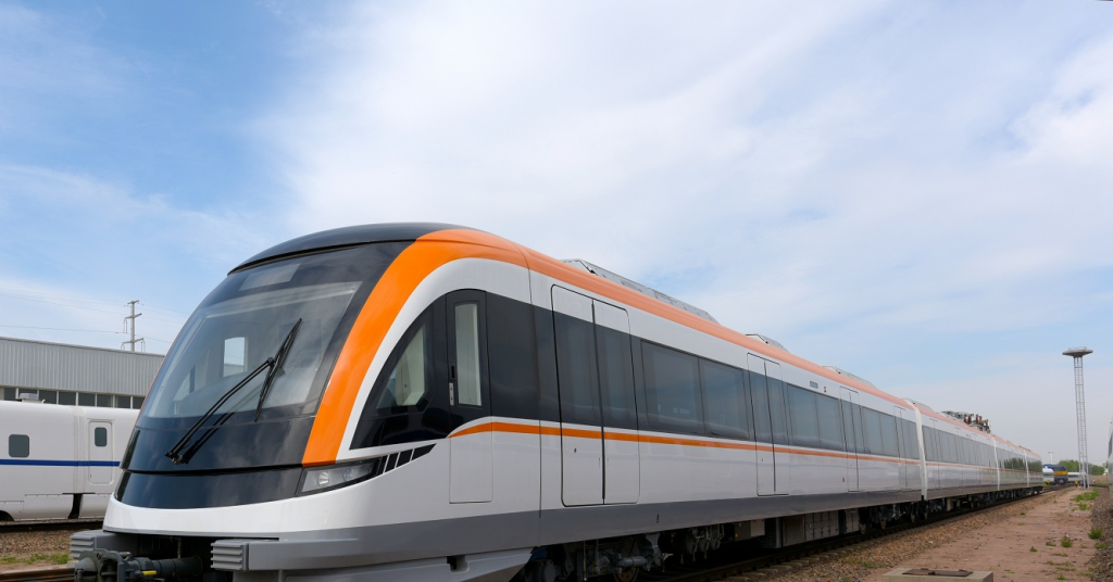 CRRC unveils suburban EMU | Metro Report International | Railway ...