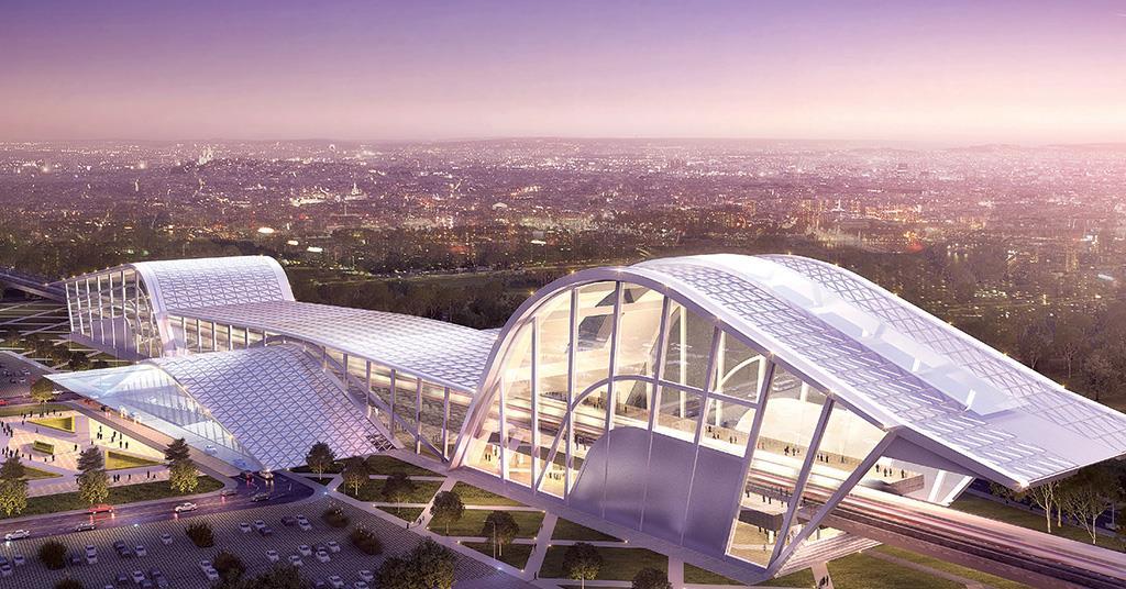 High speed rail station concepts inspired by culture, people and ...