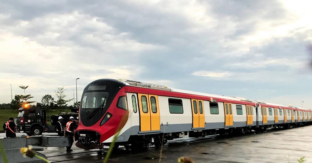 First Klang Valley SSP Line metro trains delivered | Metro Report ...