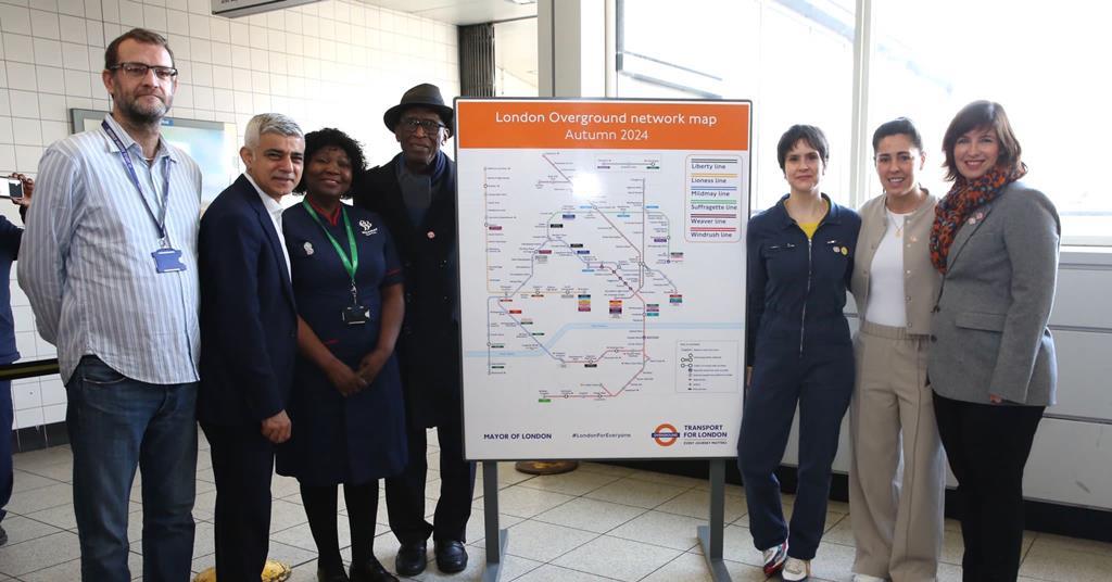 London Overground routes get new names | Rail Business UK | Railway ...