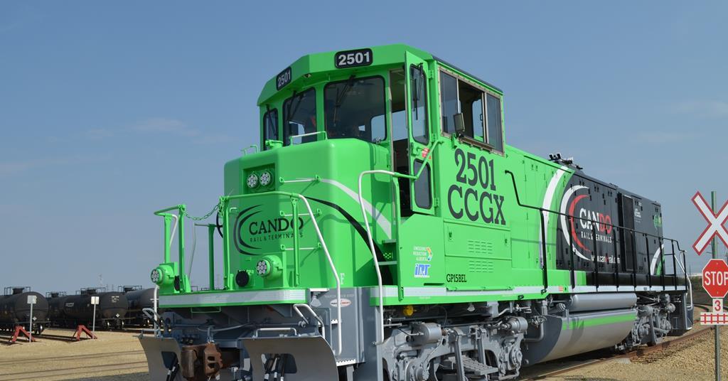 Cando Rail & Terminals unveils battery-powered shunting locomotive for ...