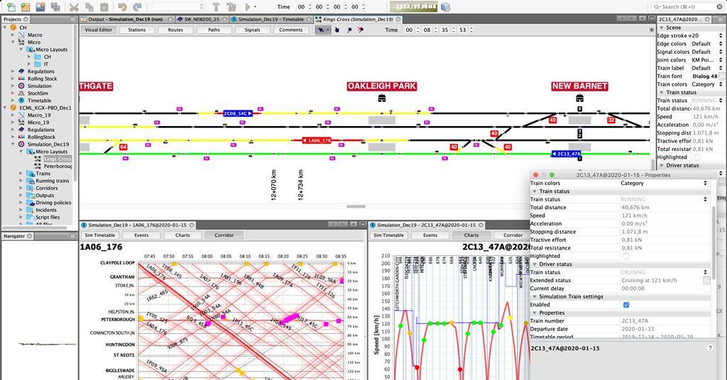 Train operating and simulation specialists team up to improve timetable ...
