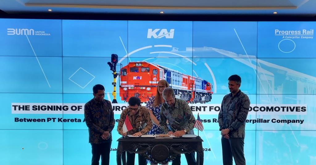 Progress Rail to supply locomotives to Sumatra | News | Railway Gazette ...