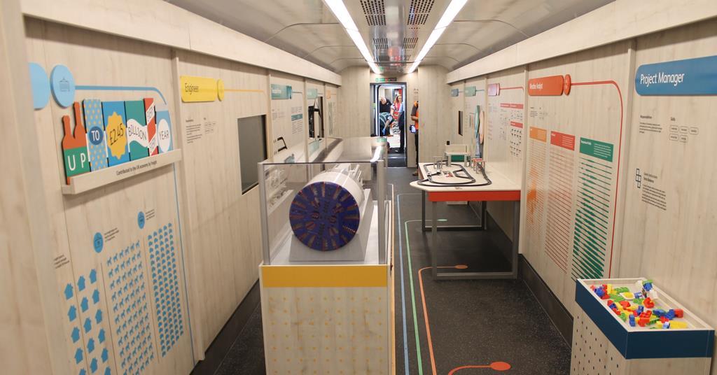 The Railway 200 branding for the Inspiration exhibition train ‘has been ...