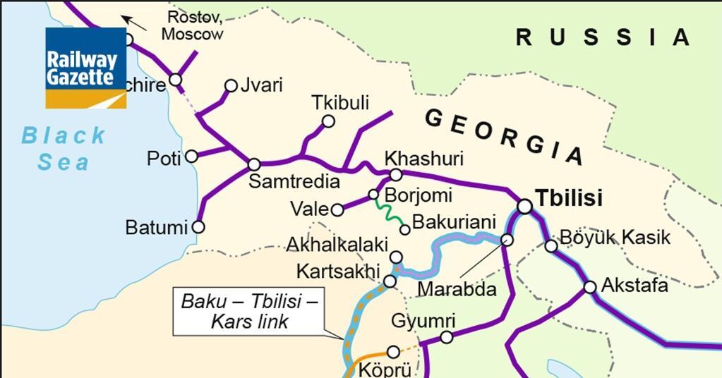 Baku – Tbilisi – Kars railway corridor inaugurated | News | Railway ...