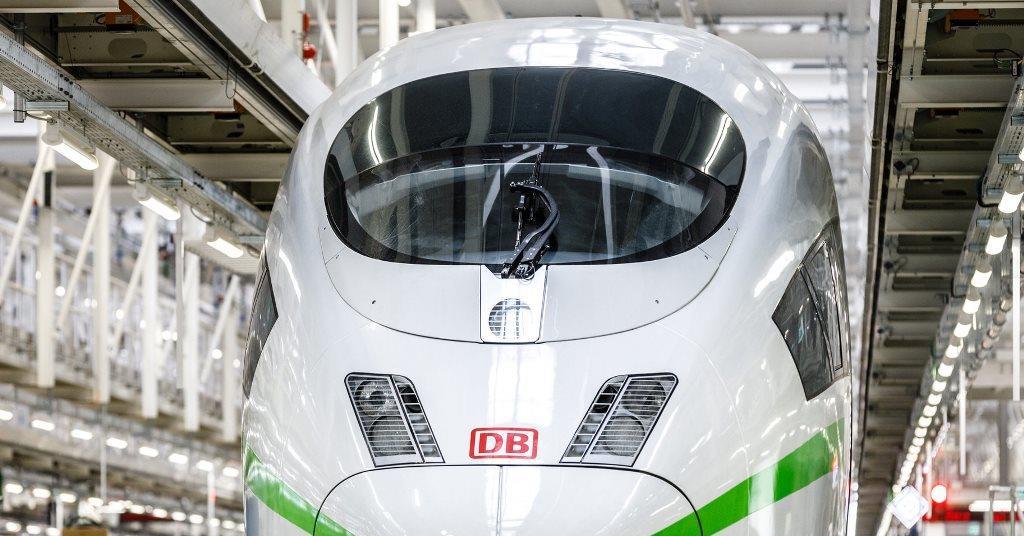 DB opens carbon-neutral ICE depot | News | Railway Gazette International