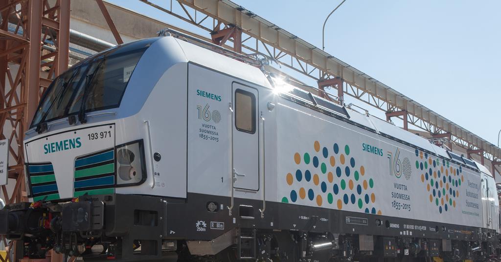 Broad gauge Vectron arrives in Finland | News | Railway Gazette ...