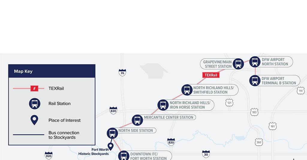 TEX Rail commuter line opens | News | Railway Gazette International