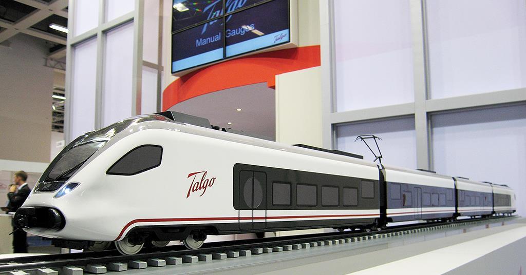 Suburban Talgo train design proposal | News | Railway Gazette International