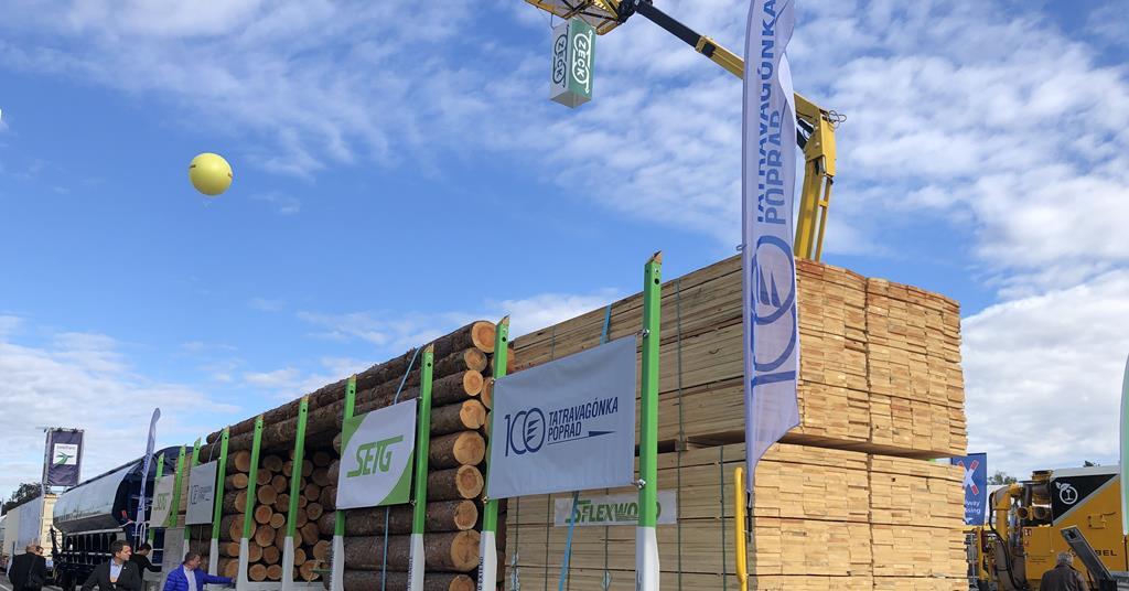 Lumberjacks OK with timber wagon | News | Railway Gazette International