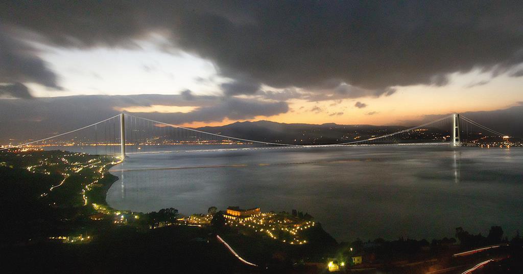 Strait of Messina bridge design approved | News | Railway Gazette ...