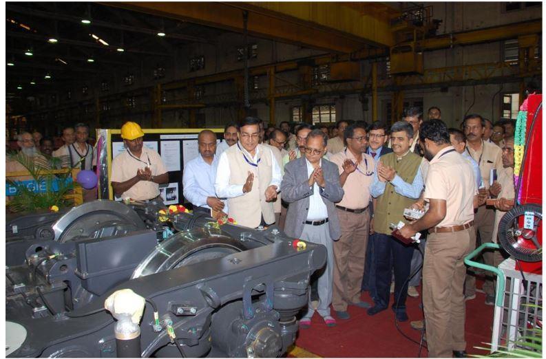 Indian metro bogie test facility inaugurated | Metro Report ...