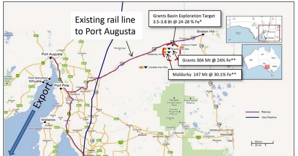 Mining company plans to use Port Augusta terminal | News | Railway ...