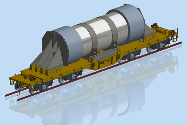Nuclear fuel and radioactive waste wagon prototype ordered | News ...