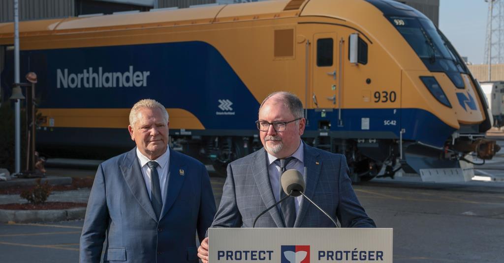 ‘Great day’ for northern Ontario as first Northlander train is ...