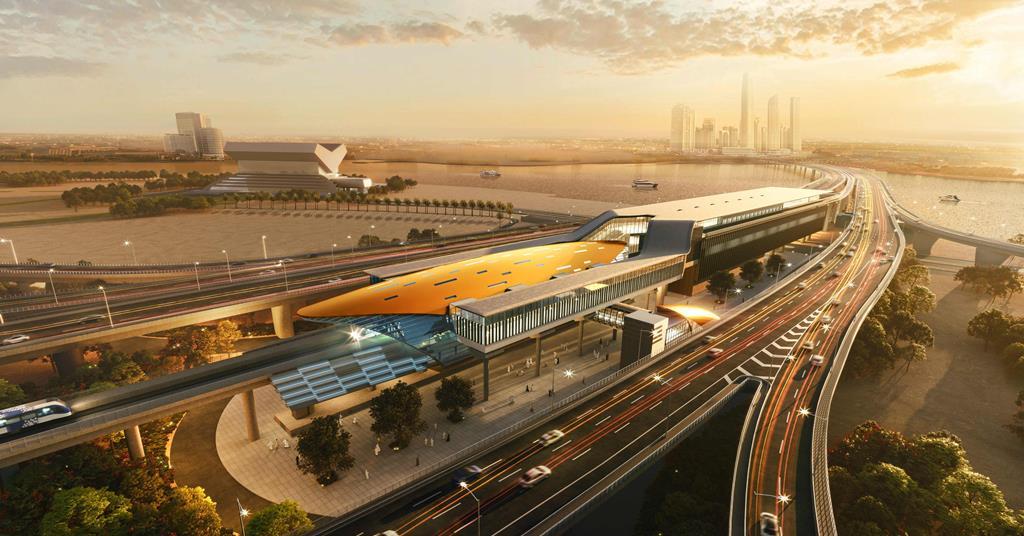 Dubai Metro Blue Line construction officially launched | Metro Report ...