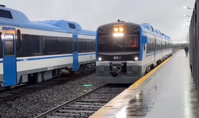 Passenger trains return to Puerto Montt after 18 years | News | Railway Gazette International