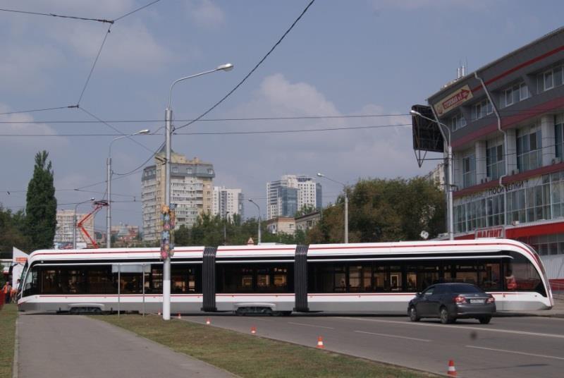 New tram on test in Volgograd | News | Railway Gazette International