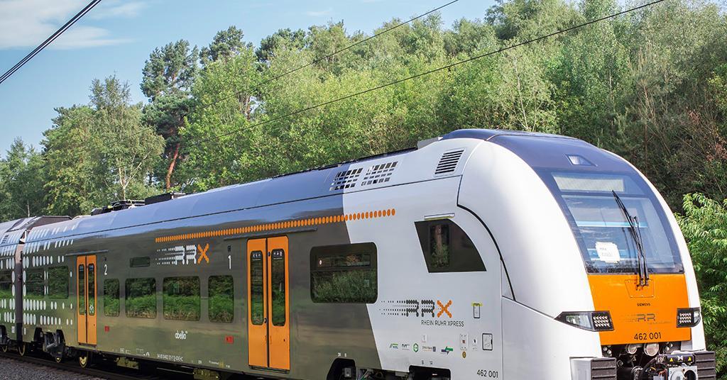Prototype Rhein-Ruhr-Express EMU unveiled | News | Railway Gazette ...