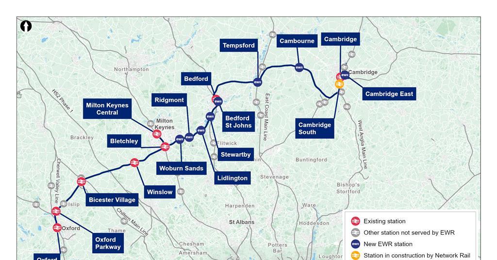 East West Rail sets out updated plans for Oxford to Cambridge rail corridor | Rail Business UK ...
