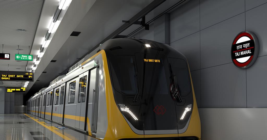 Agra metro train design revealed | Metro Report International | Railway ...