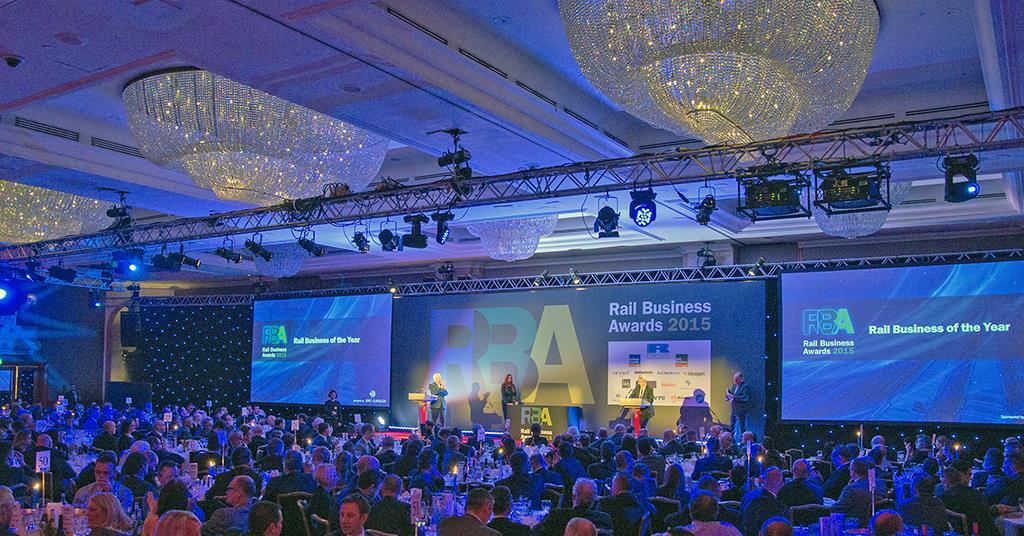 Rail Business Awards table sales open ahead of Manchester ceremony ...