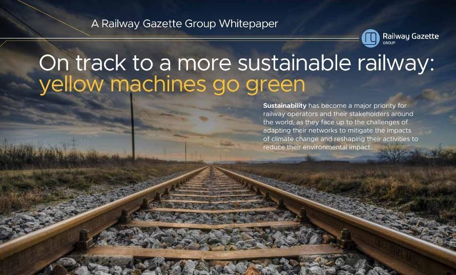 On track to a more sustainable future: Yellow machines go green ...
