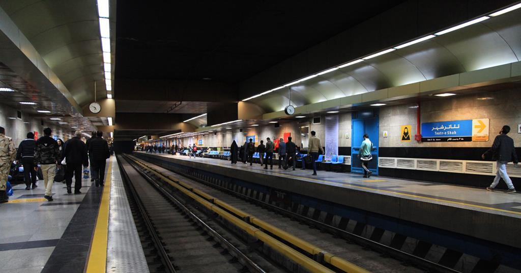 Iranian metro train rolled out | Metro Report International | Railway ...