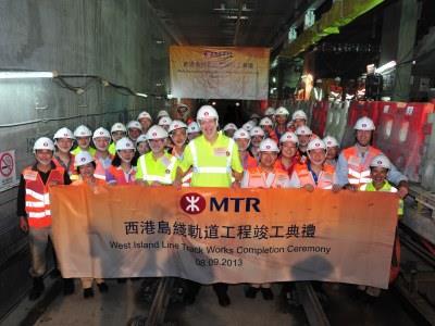 West Island Line tracklaying complete | News | Railway Gazette ...