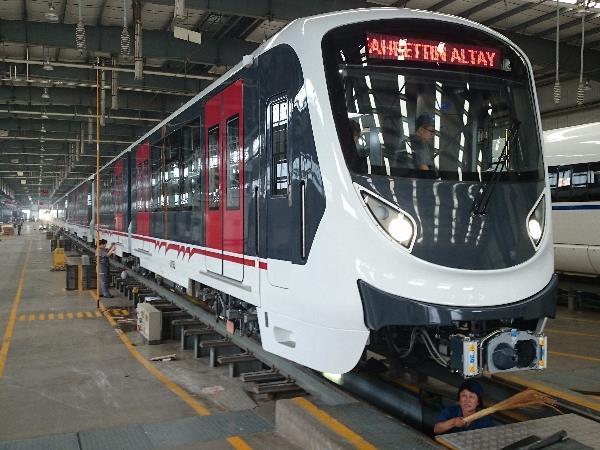 CRRC ships Izmir metro trains | News | Railway Gazette International