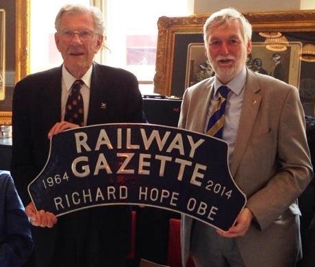 Richard Hope, OBE | News | Railway Gazette International