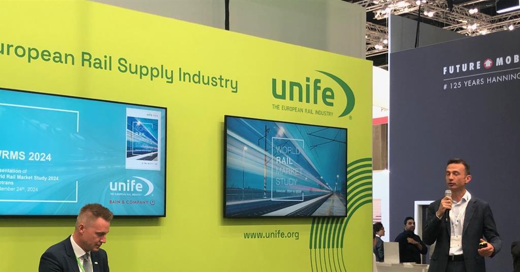 Global trends driving rail market growth, UNIFE study confirms | News ...