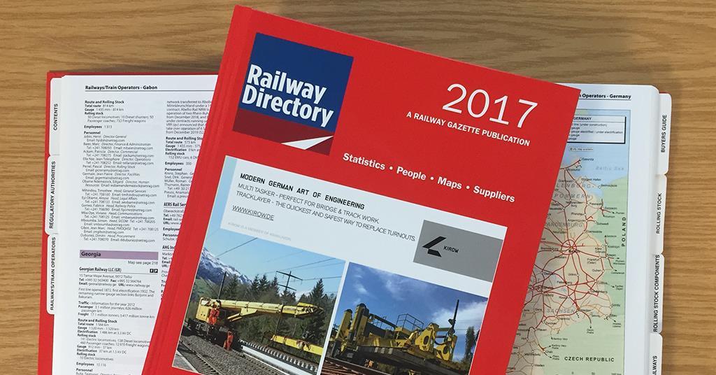 Railway Directory 2017 | News | Railway Gazette International