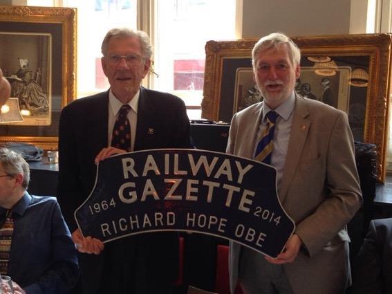 Richard Hope, OBE | News | Railway Gazette International