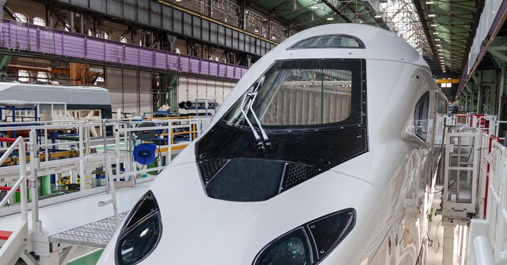 First TGV M power car completed | News | Railway Gazette International