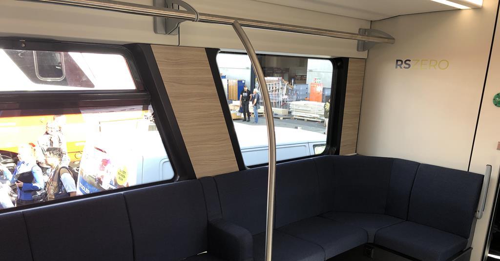 Prototype RS Zero hydrogen or battery railcar for secondary lines ...