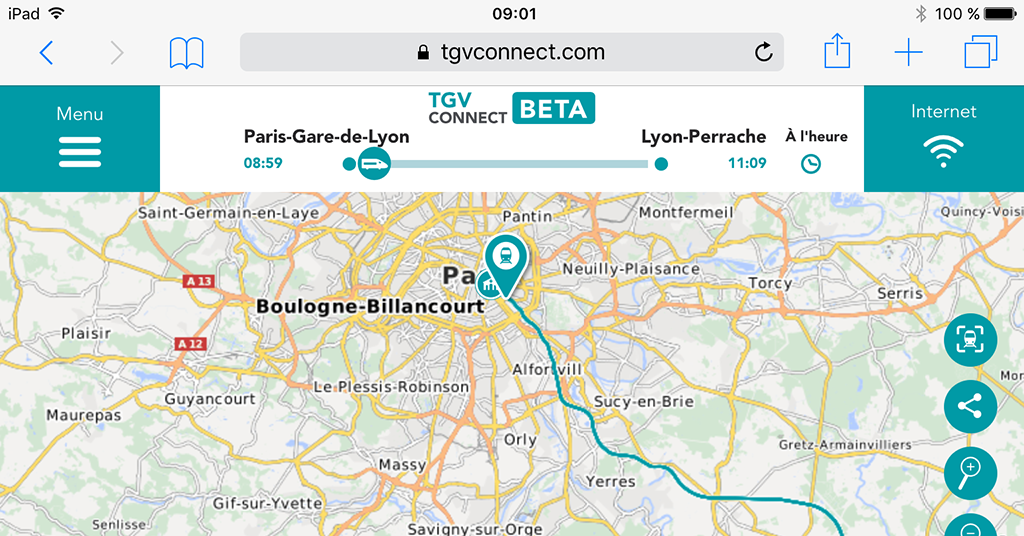 SNCF launches free wi-fi on TGVs | News | Railway Gazette International