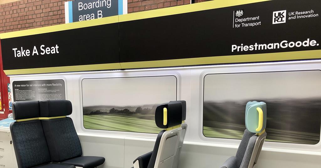 Flexible train interior concept goes on show at London Marylebone ...