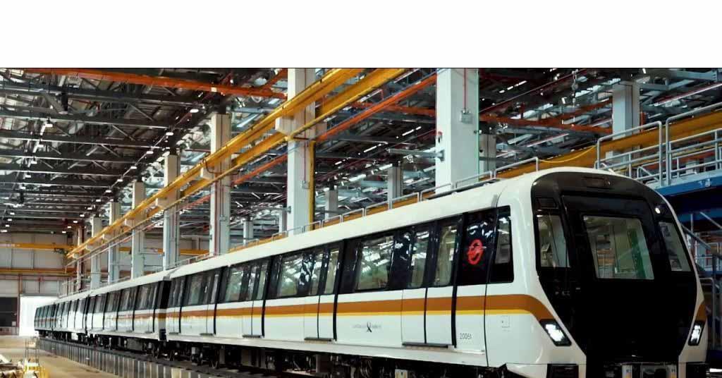 First Thomson-East Coast Line train arrives in Singapore | News ...