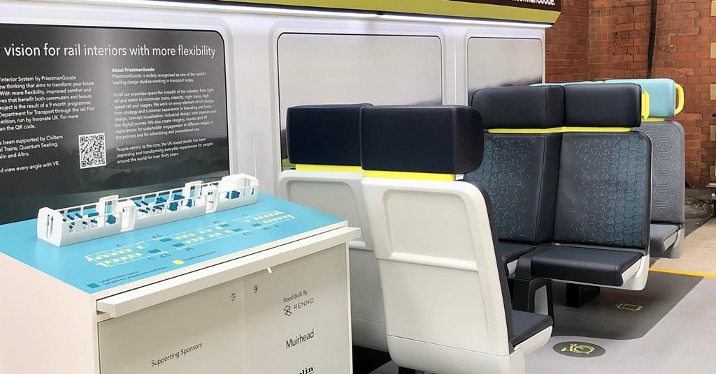 Flexible train interior concept goes on show at London Marylebone ...
