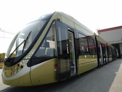 First low-floor Suzhou tram rolled out | News | Railway Gazette ...