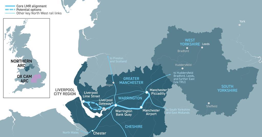 Three-phase Northern Powerhouse Rail strategy and Manchester ...