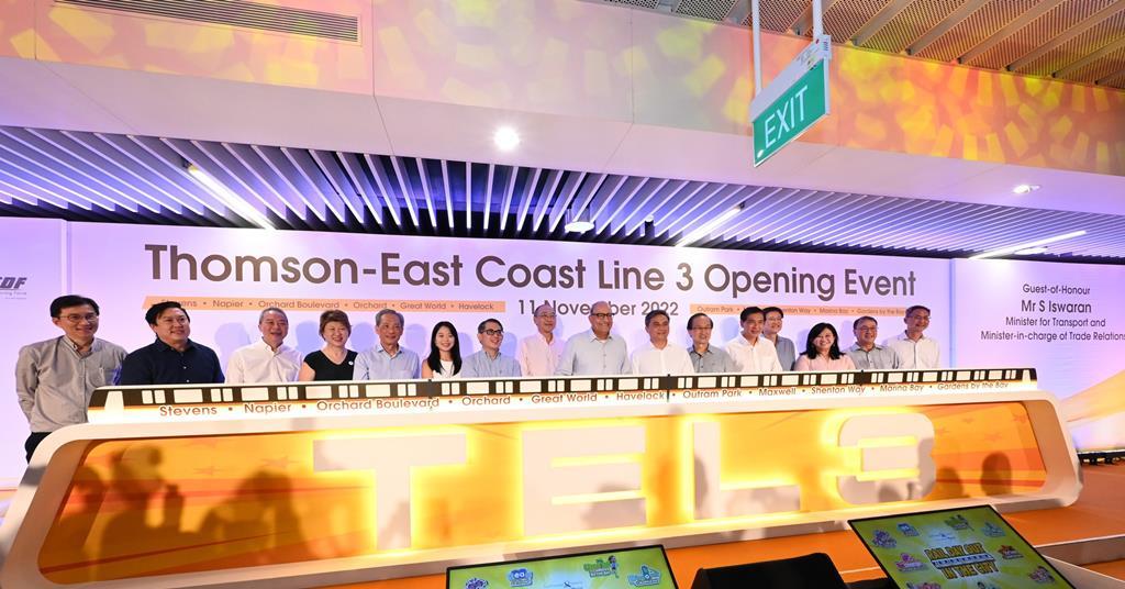 Singapore’s Thomson-East Coast Line extended by 13 km | Metro Report ...