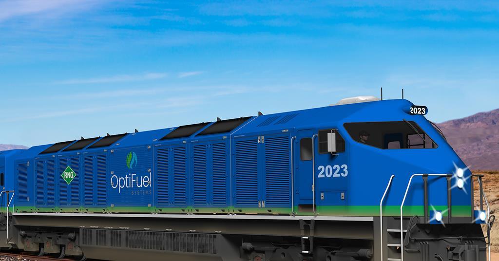 Gas-fuelled freight locomotive under development | News | Railway ...