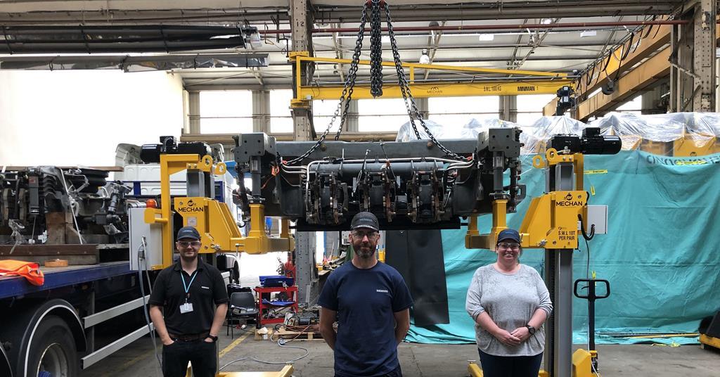 Mechan bogie lifters installed at Siemens Mobility site | Rail Business ...
