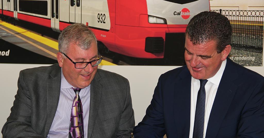 Caltrain signs double-deck EMU and electrification contracts | News ...