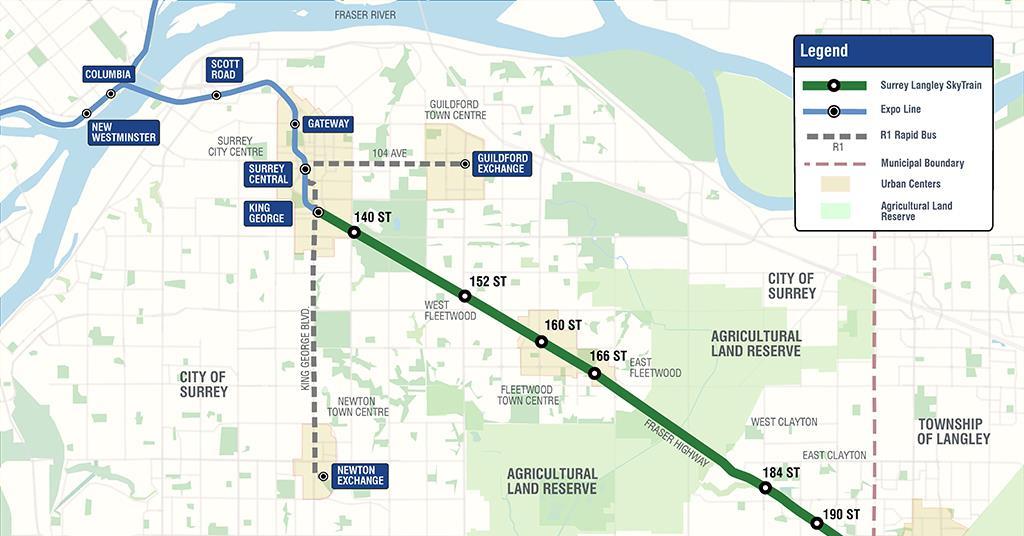 Vancouver SkyTrain extension shortlists | Metro Report International ...