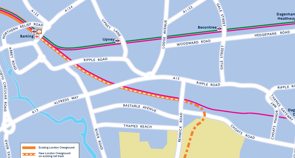 Barking Riverside extension approved | Metro Report International ...