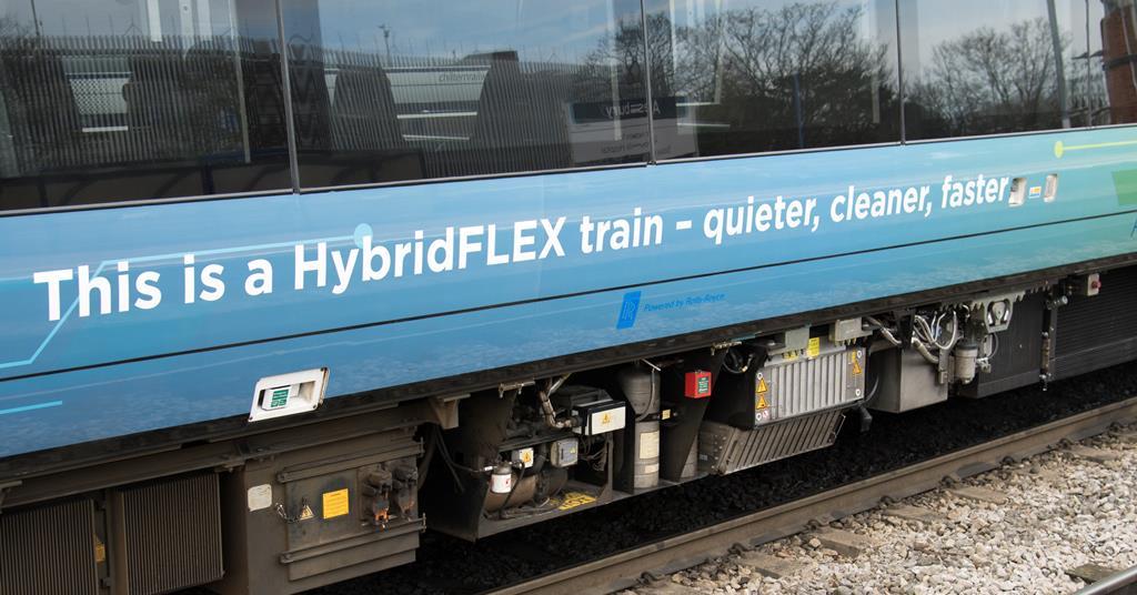 ‘Cleaner, quieter and quicker’ diesel-battery hybrid train enters ...