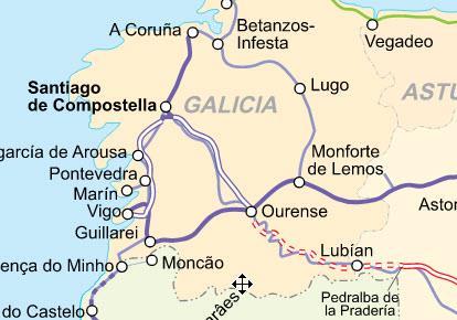 ADIF to electrify Galician link | News | Railway Gazette International